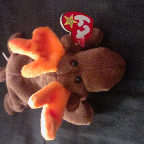 Ty | Other | Very Rare Chocolate The Moose Ty Beanie Baby 993 | Poshmark
